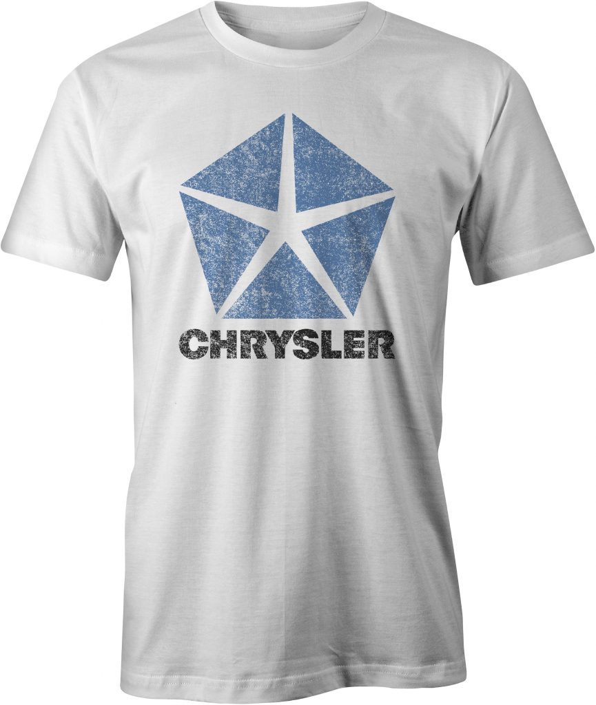 Chrysler Europe Logo T Shirt - Iconic Ironic